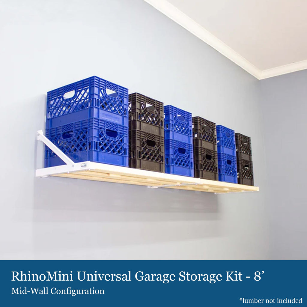 Rhino Shelf | RhinoMini Universal Garage Storage Kit – rhinoshelf.com