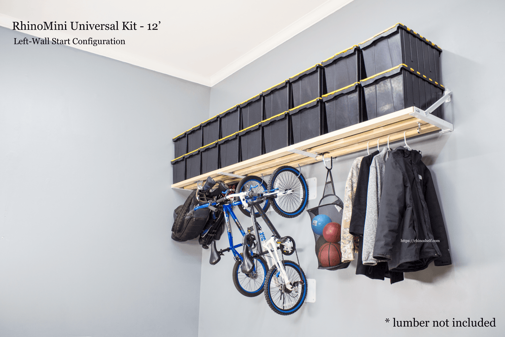 Rhino Shelf | RhinoMini Universal Garage Storage Kit – rhinoshelf.com